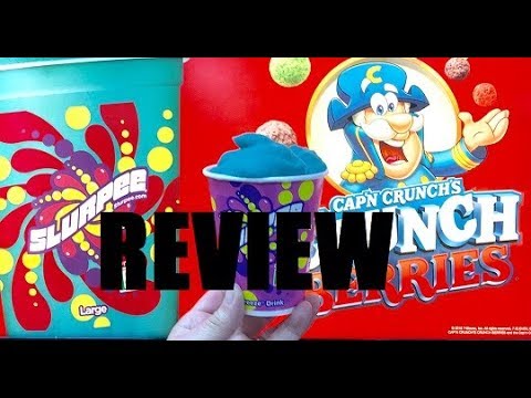 Captain Crunch Slurpee Review - YouTube