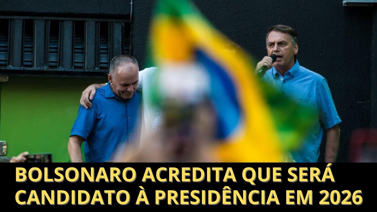 Bolsonaro diz como pretende ser candidato a presidente em 2026 - YouTube
