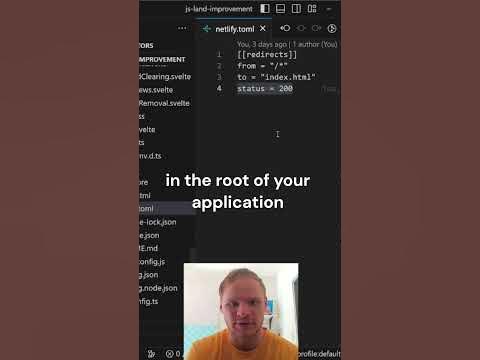 Netlify react-router Error? Fix easily! - YouTube