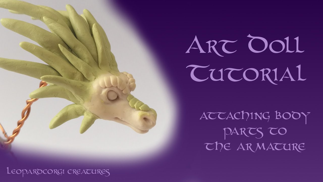 Creature Doll Tutorial - Attaching Parts to the Armature - YouTube