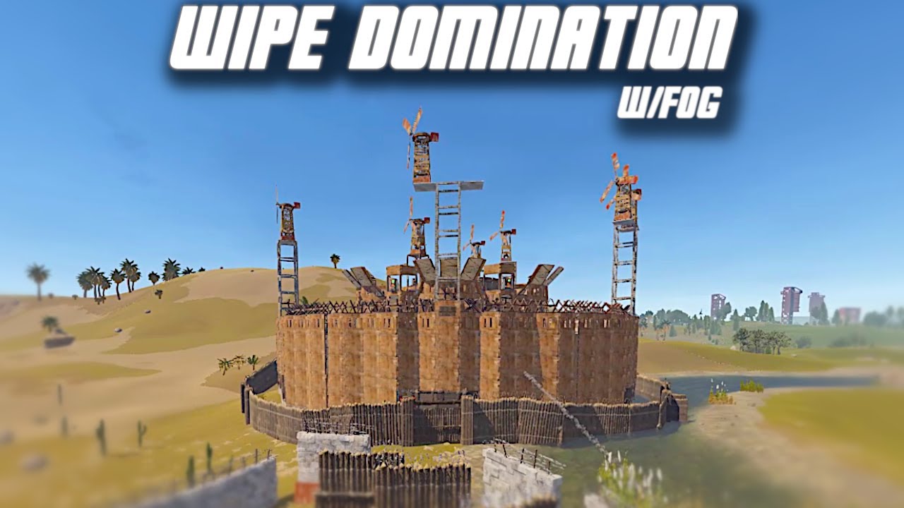 Rust | Zerg Progression With FOG | Raiding Everyone On The Server ...