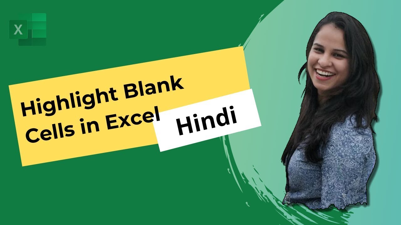 How To Highlight Blank Cells Excel In Hindi YouTube How To Highlight Blank Cells Excel In Hindi YouTube