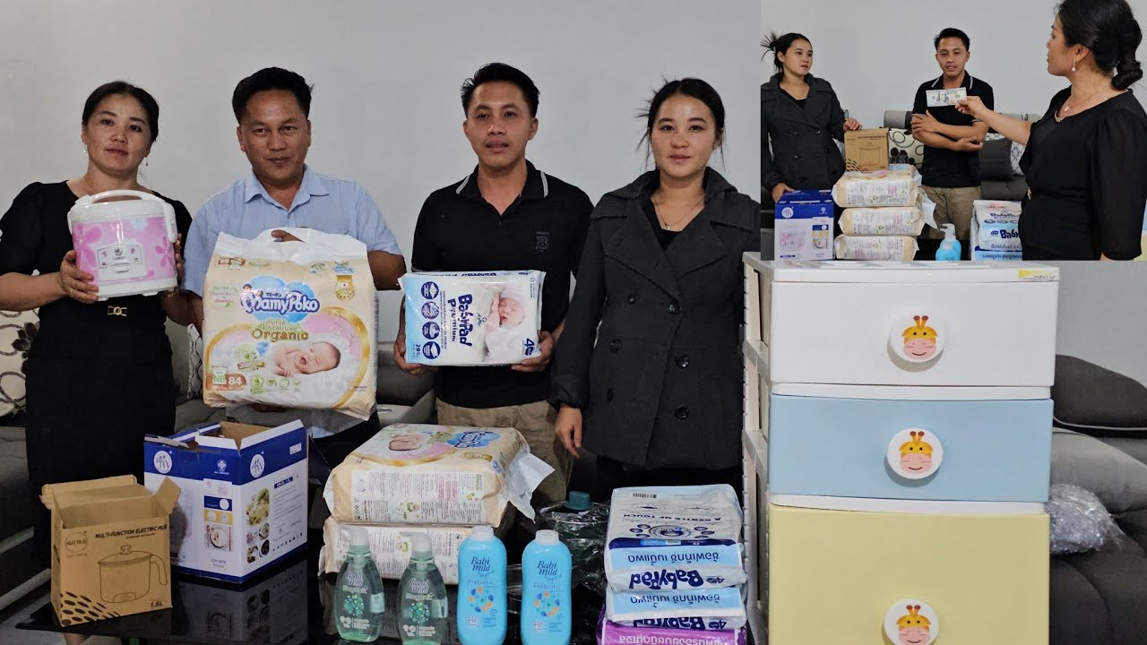 Baby shower rau kuv lauj nkawv khub niam txiv tau khoom plig zoo heev ...