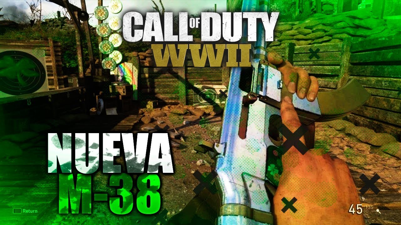 LA NUEVA M-38 Call Of Duty World War 2 - YouTube
