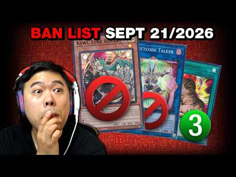 September 2026 TCG BAN LIST is here! RAW Reaction
