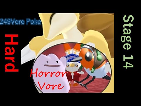 Requested Vore Stories Game 【Stage14 Hard】#Horror #Vore