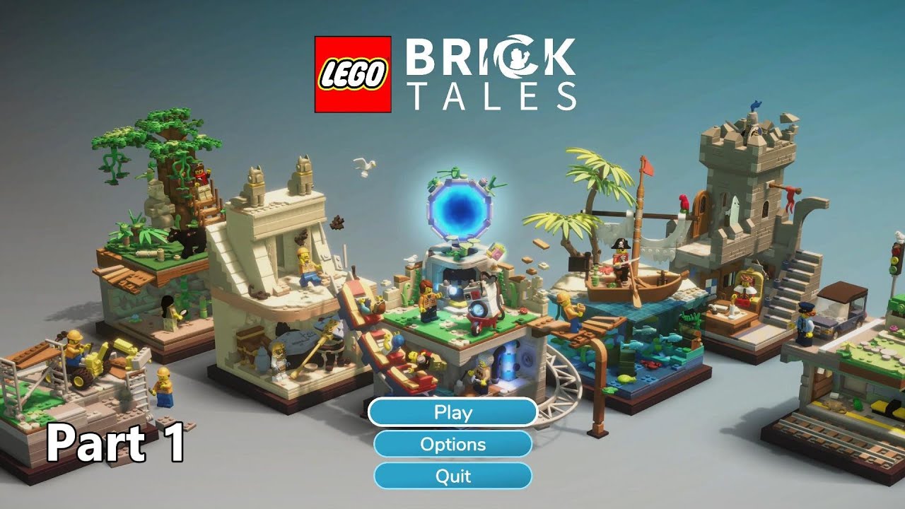 Lego Brick Tales, Playthrough. Part 1, Jungle. - YouTube