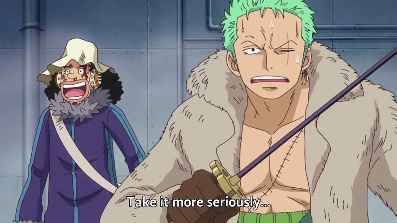 Zoro shocks everyone, Zoro is angry with luffy (English Sub) - YouTube