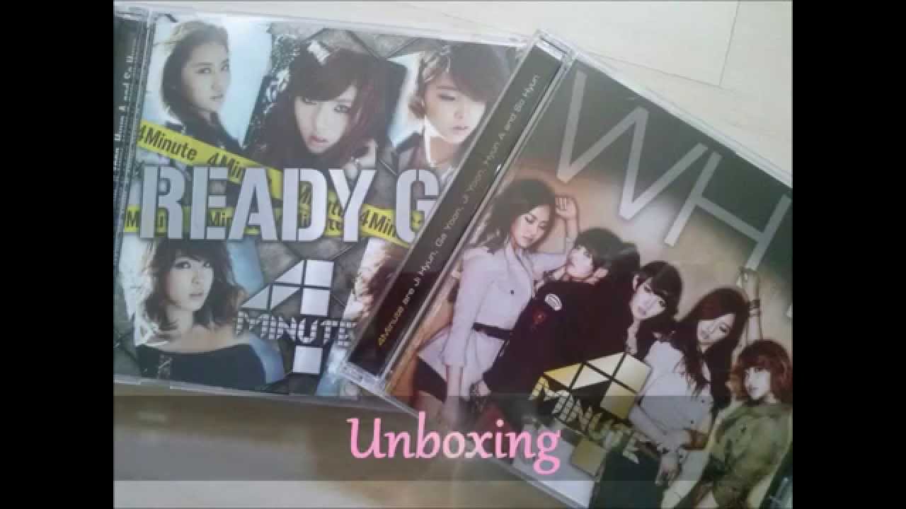 4Minute - Why, Ready go Unboxing - YouTube