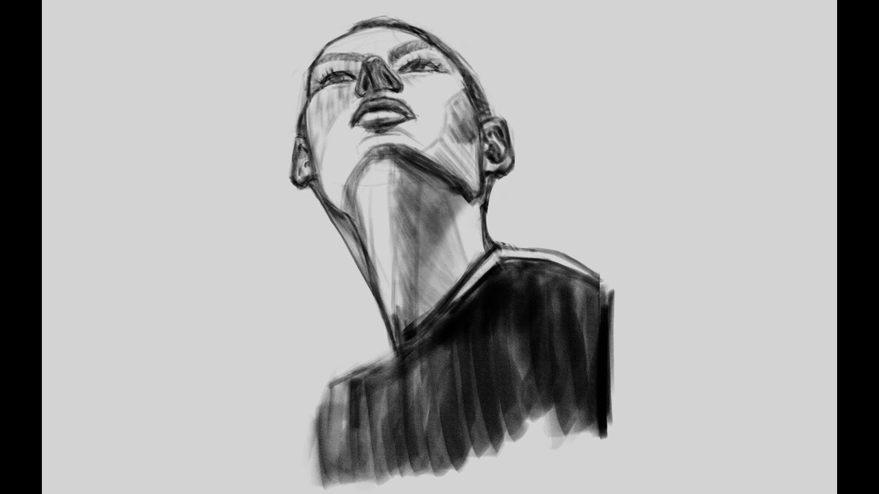 [练一练] Low angle portrait study - YouTube