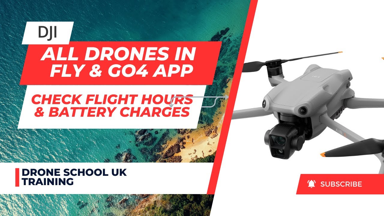 Best and Quickest way to check the flight hours and number of Battery ...