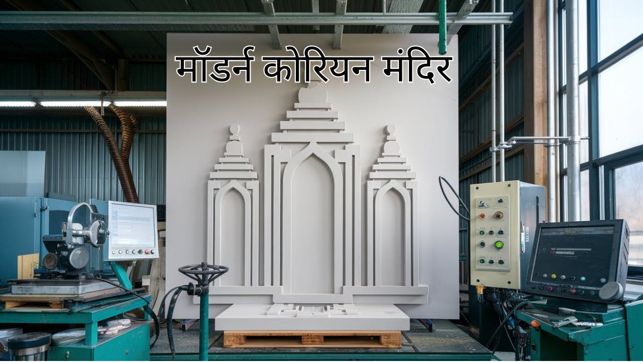 Modern Temples The Process Behind Corian Temple Manufacturing - YouTube