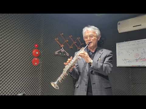 589장, 넓은 들에 익은 곡식 - soprano Saxophone + Selmer super session F size hard rubber mouthpiece