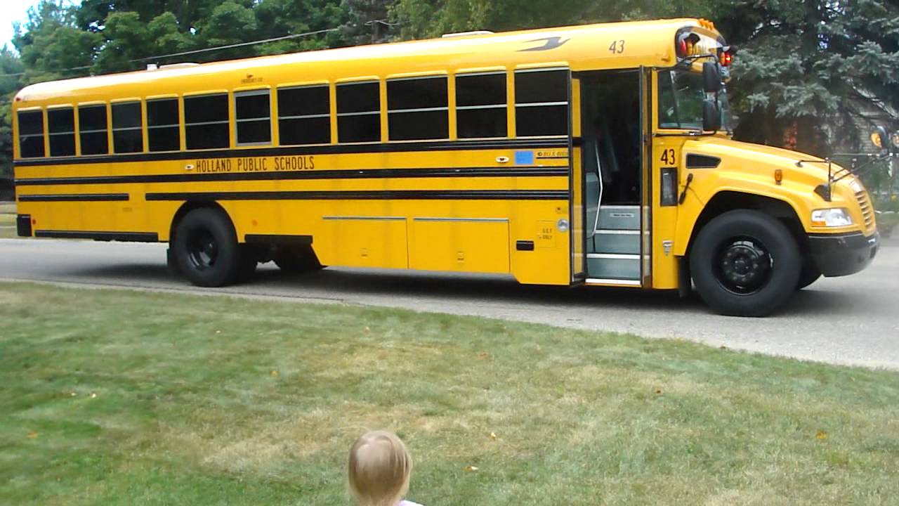 Emily riding the bus home - YouTube