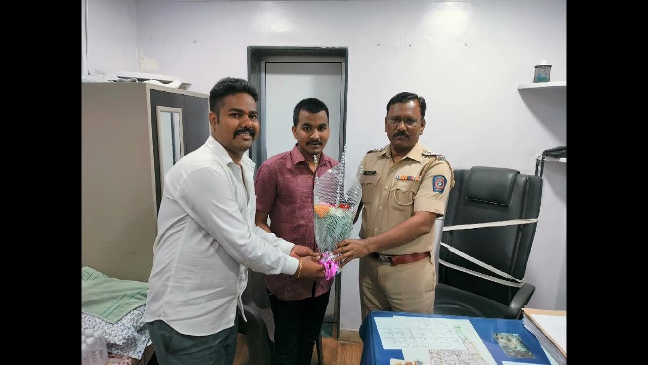 Malad police station ke crime police Spector meet - YouTube