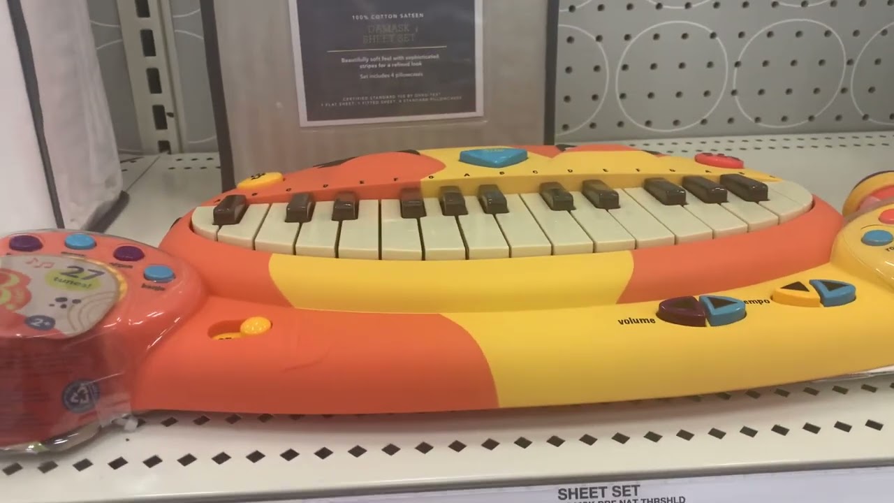 Cat Piano Toy At Target - YouTube