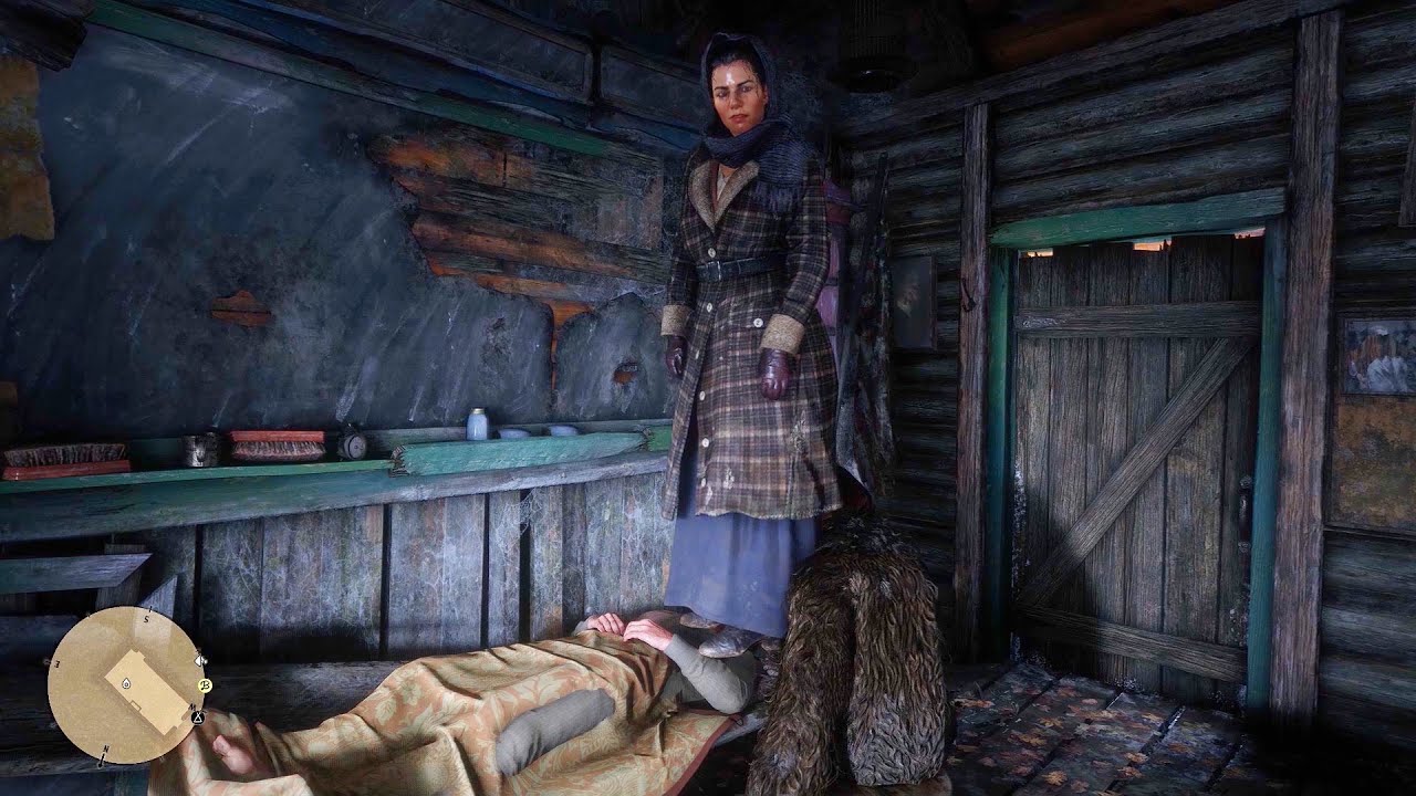 Rare scene where Abigail and John in bed together. Red Dead Redemption ...