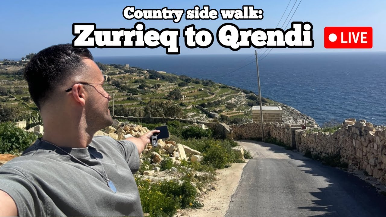 Countryside walk in Malta - Zurrieq to Qrendi - YouTube