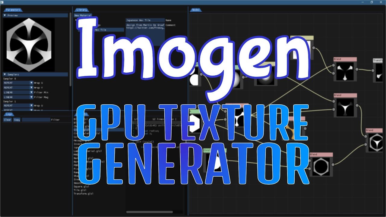 Imogen -- GPU Texture Generator - YouTube