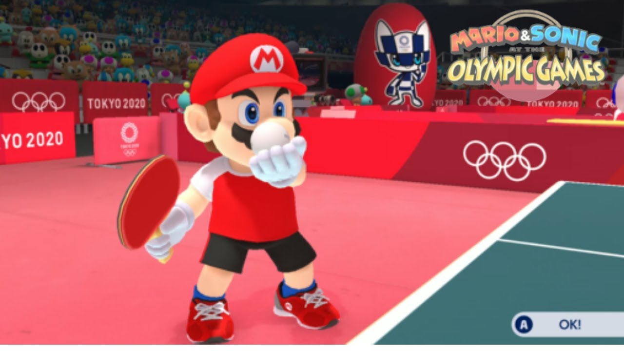 MARIO & SONIC AT THE OLYMPIC GAMES TOKYO 2020 Mario - Badminton & Table ...