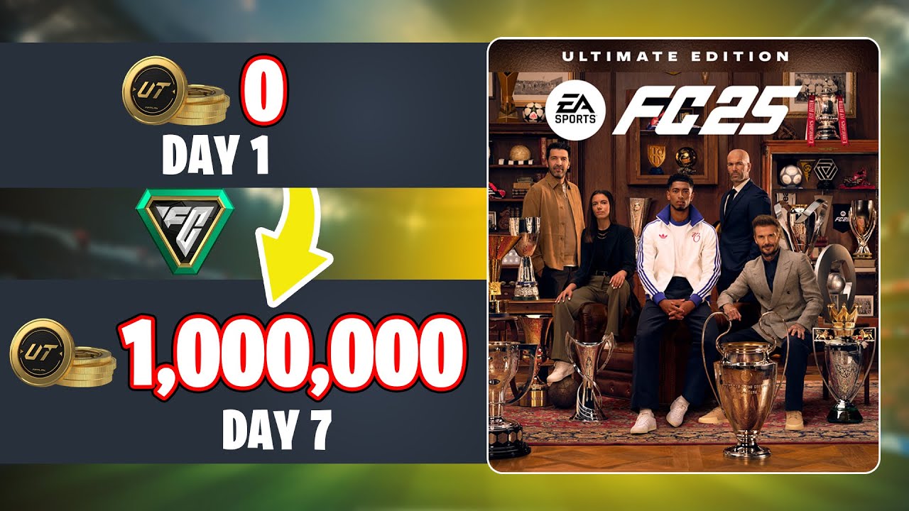 How to make MILLIONS of Coins Fast in EA FC 25! Best Early Game Tips ...