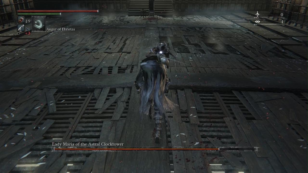Bloodborne Lady Maria Boss Fight Strategy - YouTube