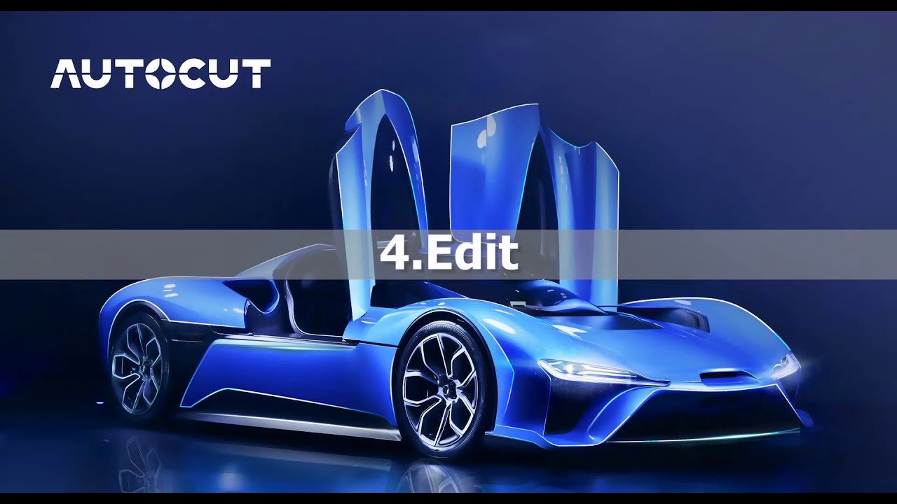[AutoCut User Guide]04Edit - YouTube