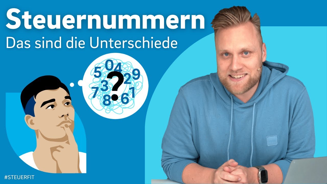 Steuernummer & Steuer-ID-Nummer & Umsatzsteuer-ID-Nummer (USt-ID ...