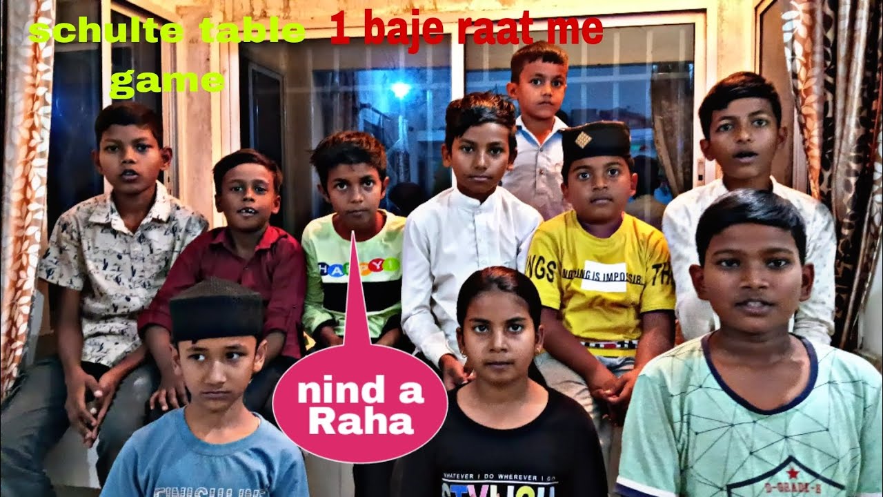 Brain game for kids | schulte table| brain exercise for students ...