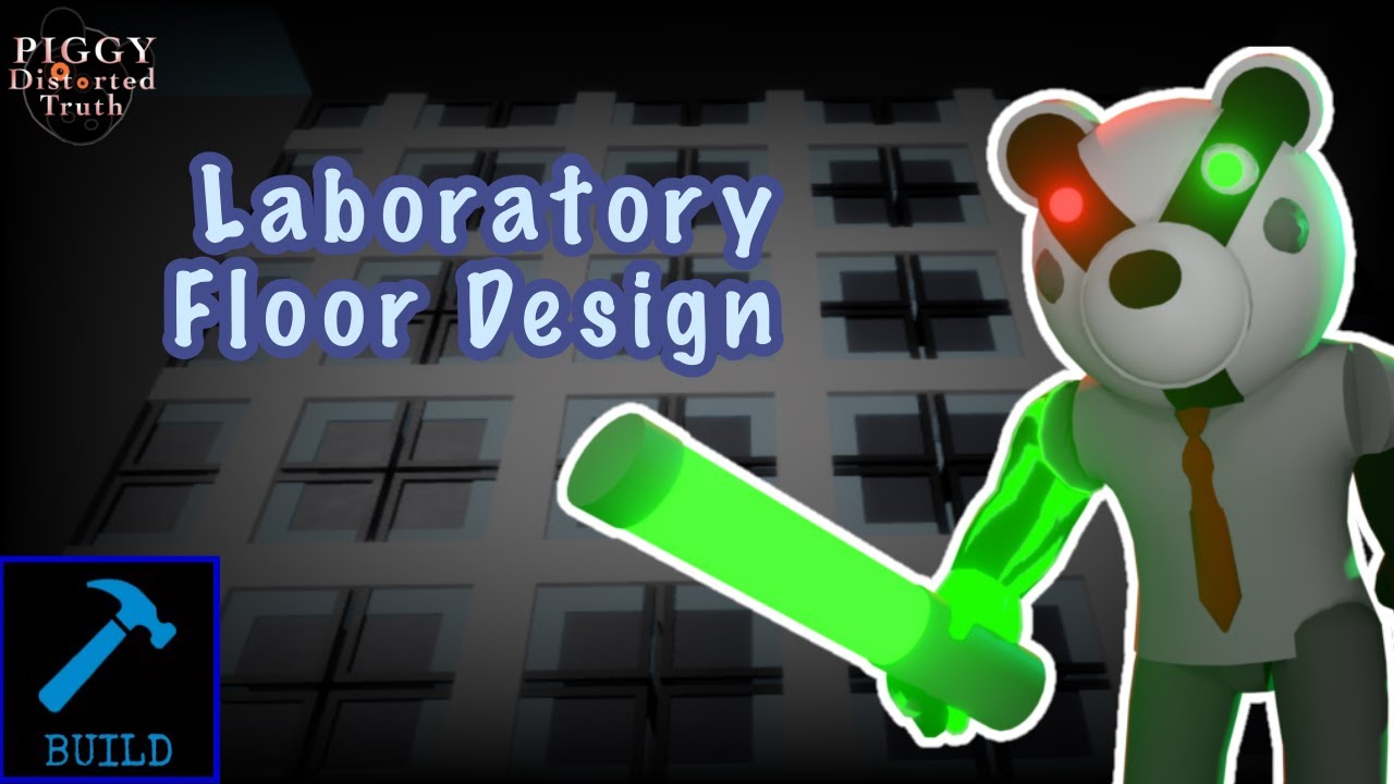 Laboratory Floor Design || Piggy Build Mode T & T || - YouTube