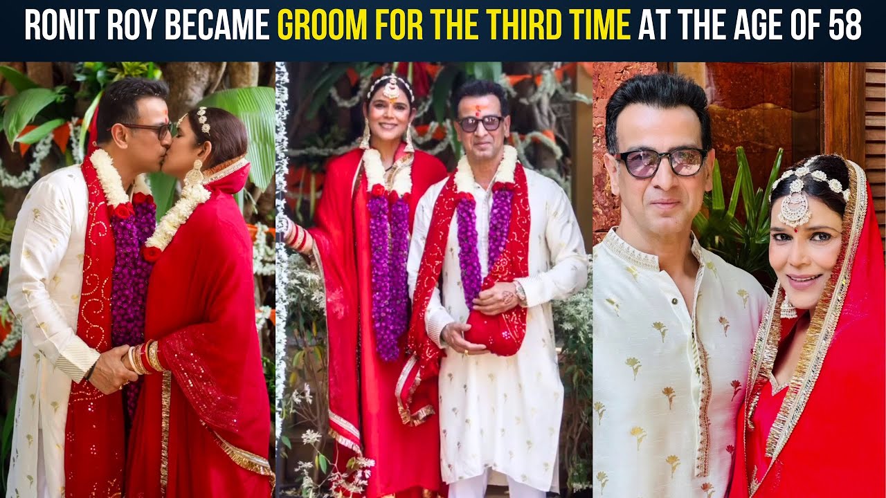 Kasautii Zindagi Kay Actor Ronit Roy Third Wedding With Neelam Bose At ...