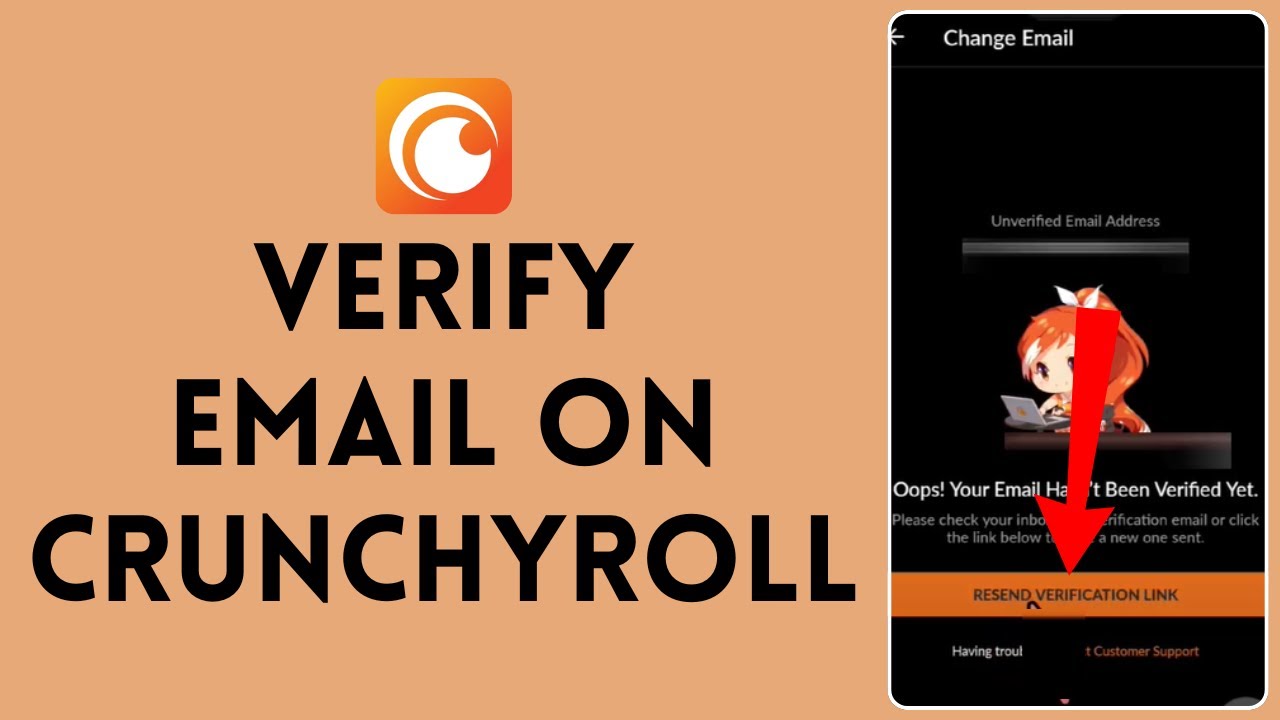 How to Verify Your Email on Crunchyroll (2024) | Check Email on ...