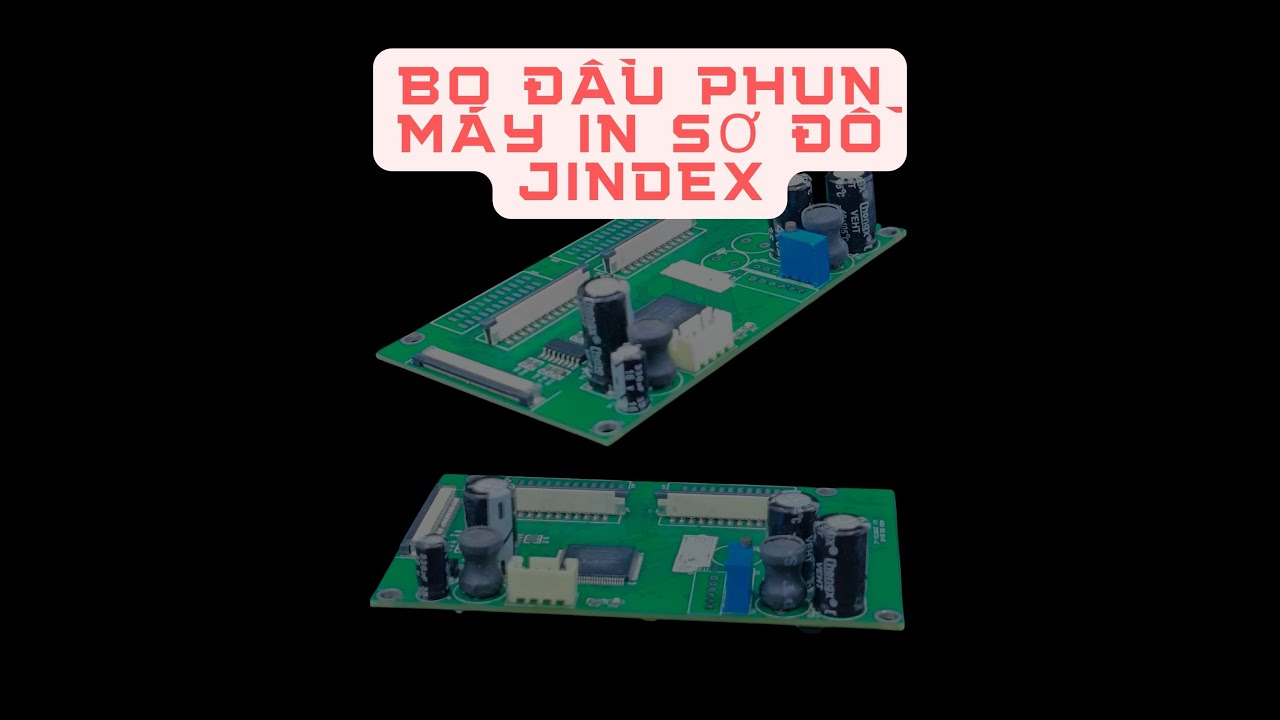 BO ĐẦU PHUN MÁY IN SƠ ĐỒ JINDEX - YouTube