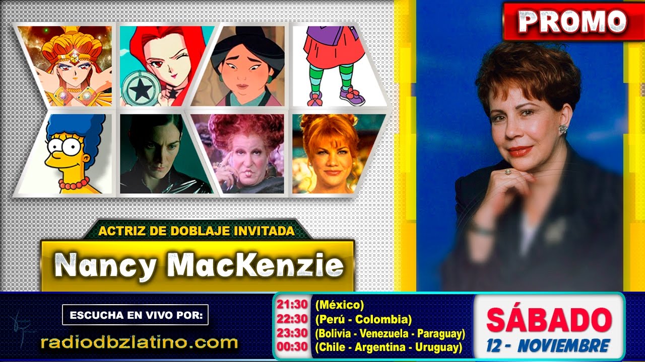 Promo Dubbing Night - Nancy MacKenzie - YouTube