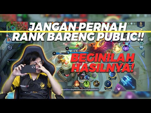 JANGAN PERNAH MAIN RANK SAMA PUBLIC!! - GAGAL KONTEN