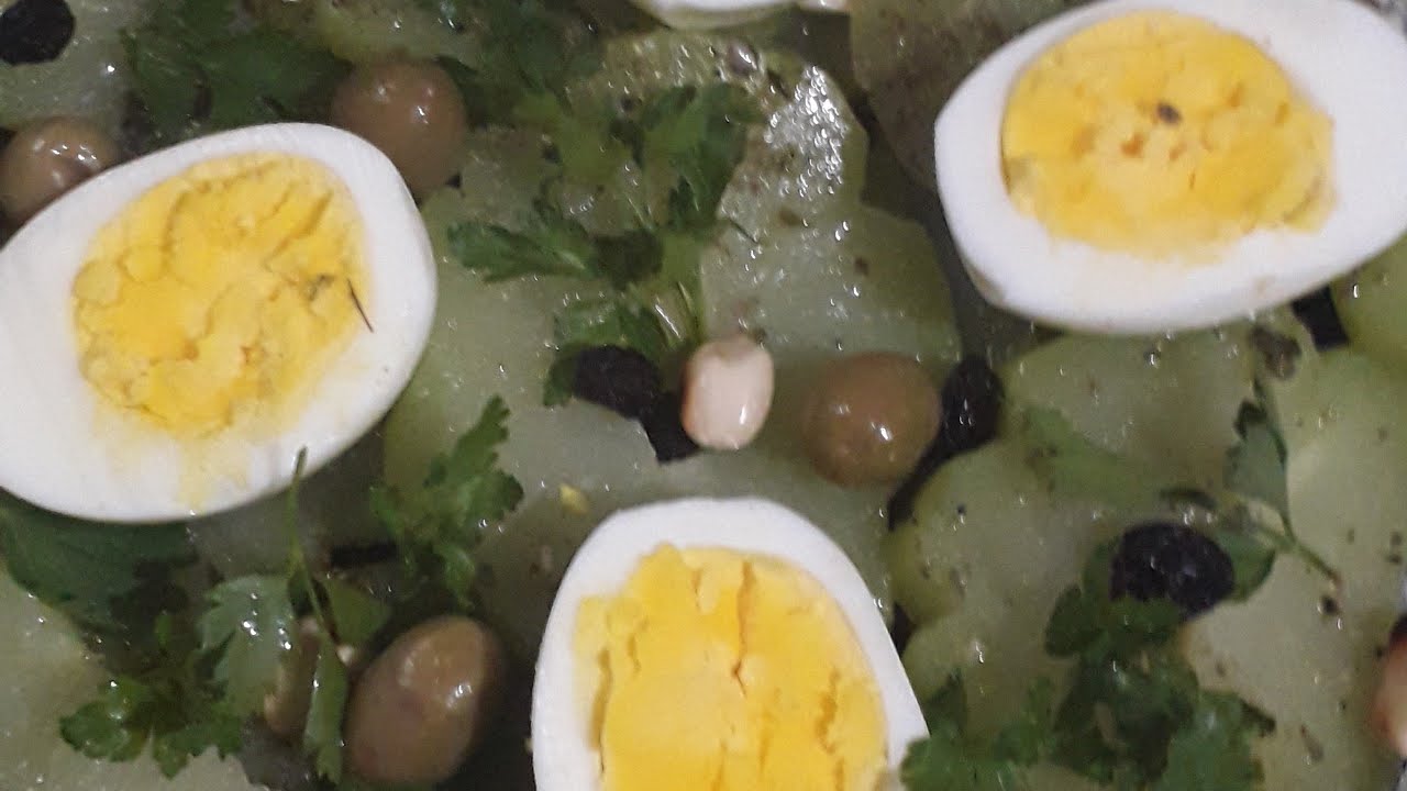 Receita Deliciosa De xuxu com repolho roxo e ovos!! - YouTube