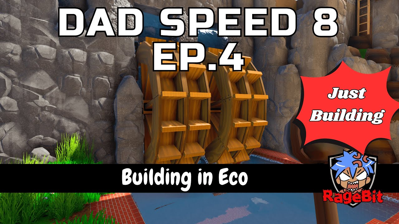 Dad Speed Season 8 - LIVE Eco Gameplay Episode 4 - Just Building In Eco ...