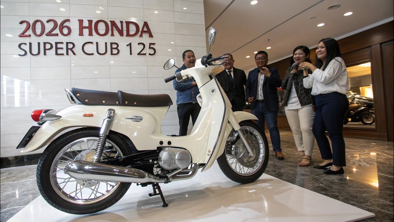 New 2026 Honda Super Cub 125 Finally LAUNCHED.!!! - YouTube