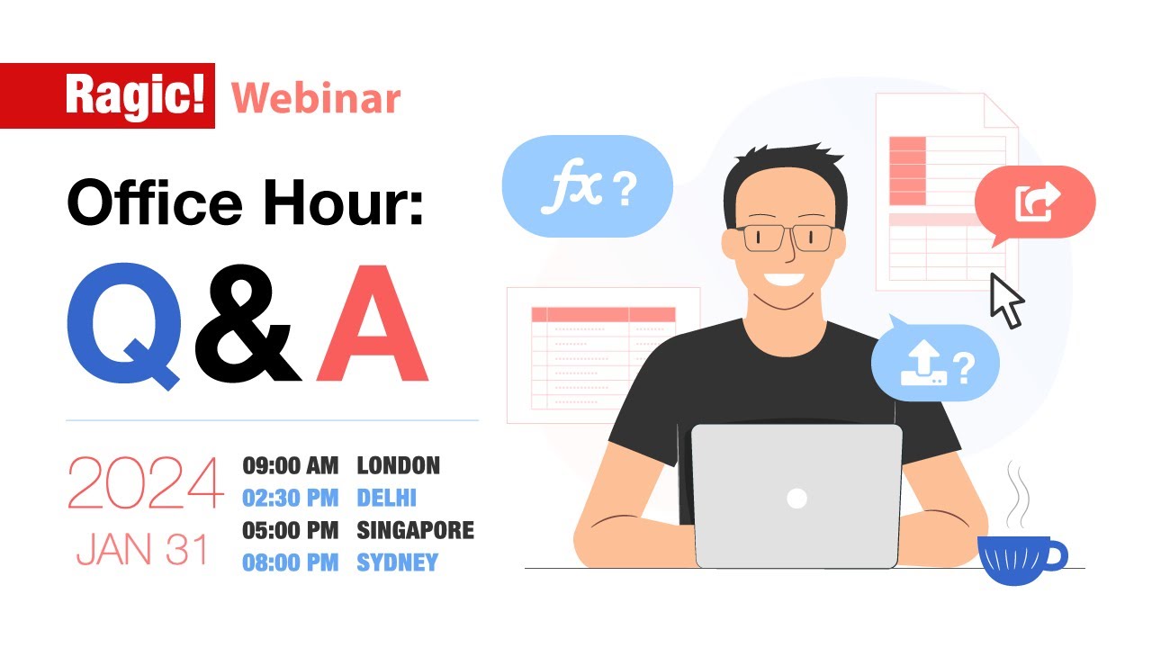 Ragic Office Hour: Q&A with Jeff Jan 31st 2024 - YouTube