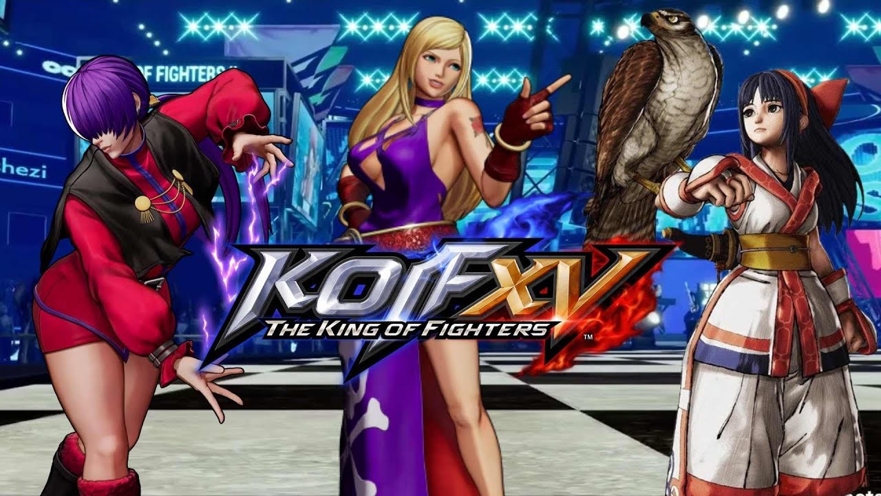 KOF XV B.Jennet Nakoruru O.Shermie First Online Matches - YouTube