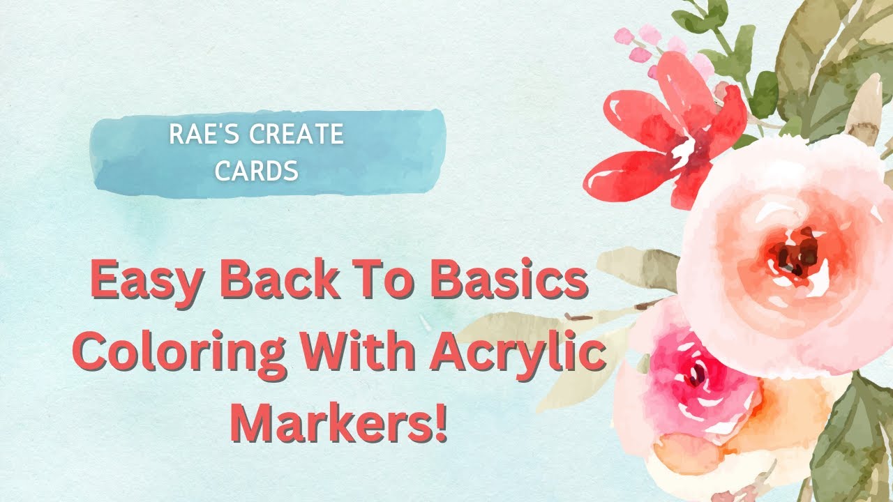 Back To Basics Coloring That Is Easy! - YouTube