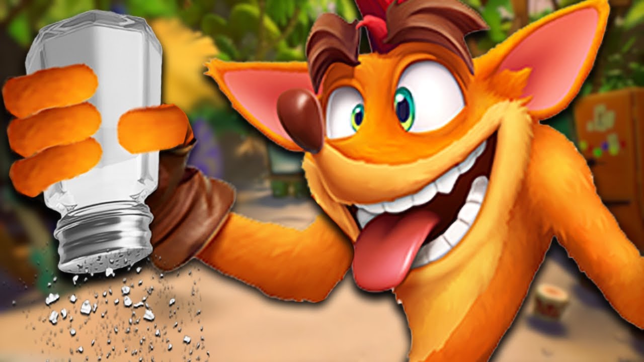 Crash 4 moments that will season your meal - YouTube