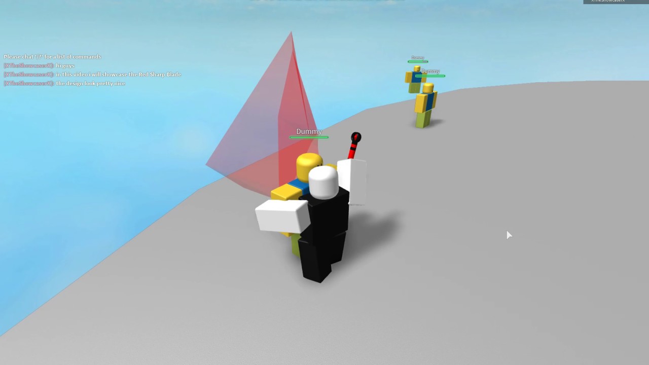 Roblox Script Showcase Episode#299/Red Sharp Aura Blade - YouTube