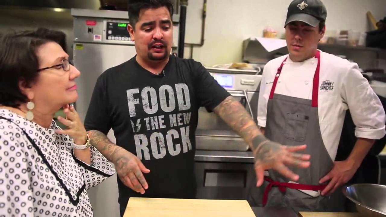 Chefs Aarón Sánchez and Miles Landrem at Johnny Sánchez - YouTube