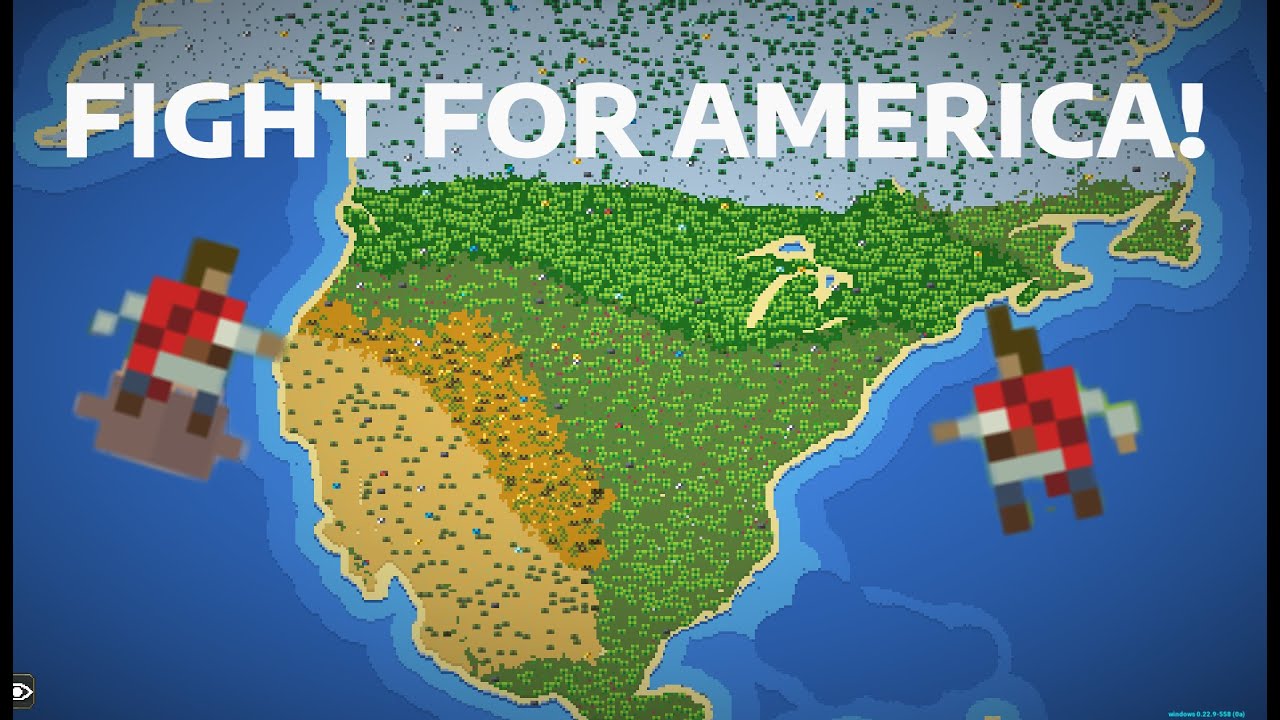 I Made Two Rival Kingdoms Go To WAR For America! - WorldBox - YouTube