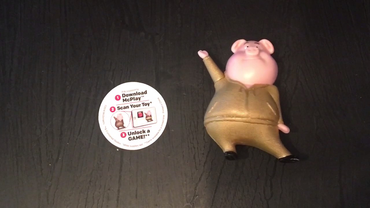Gunter Sing McDonalds Toy Review Happy Meal - YouTube