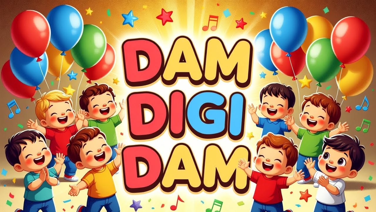 Dam Digi Dam | Fun Baby Dance Song | Happy Kids Music Video - YouTube