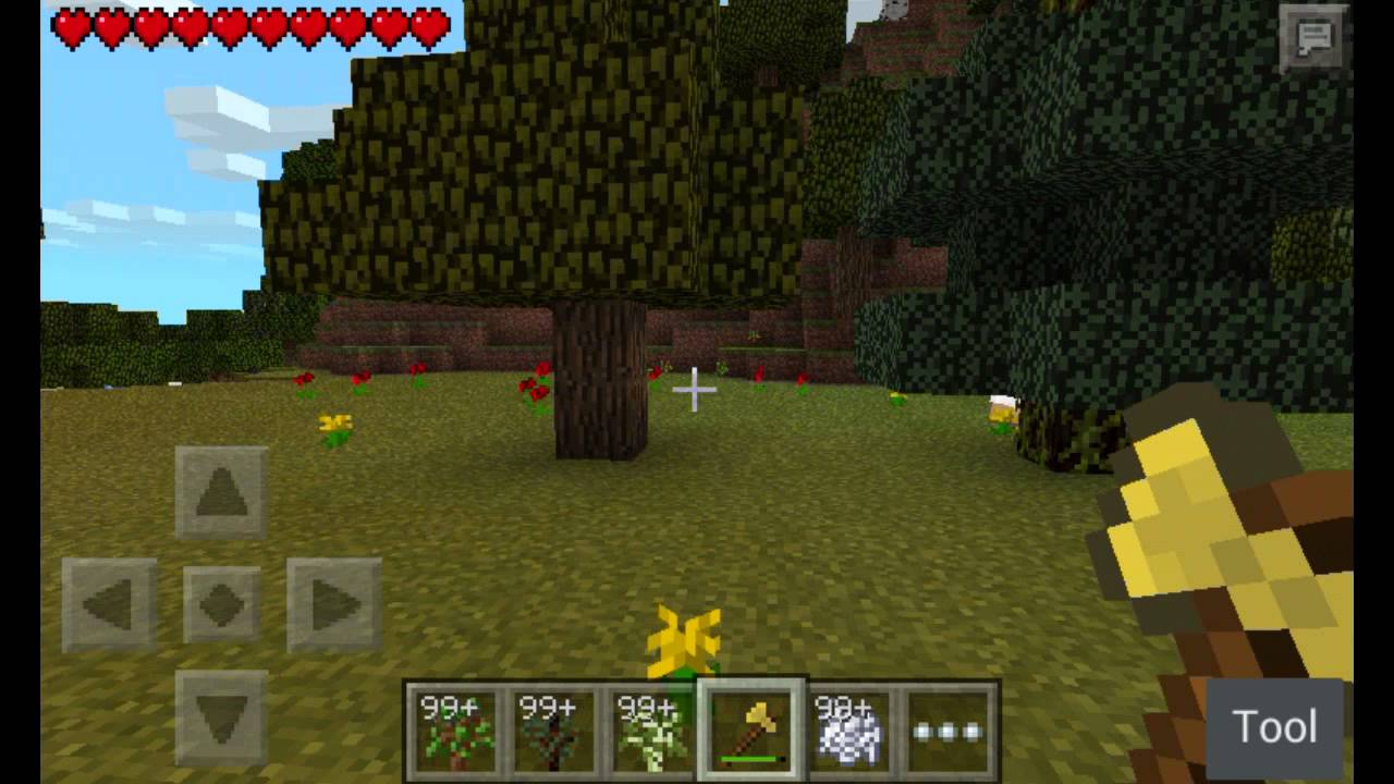 MCPE [0.9.5] MOD LABS: Timber Mod - YouTube