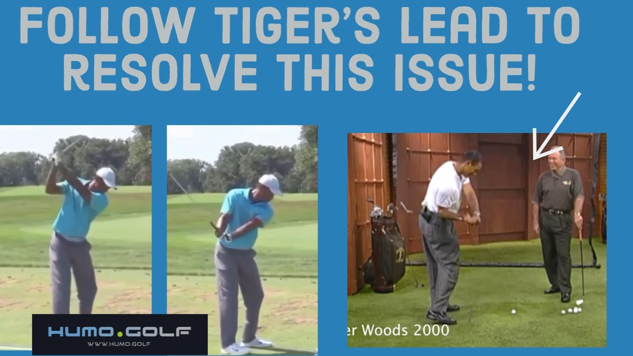Tiger Woods Arm - Body - Sequence Drill. Learn to coordinate your arm ...