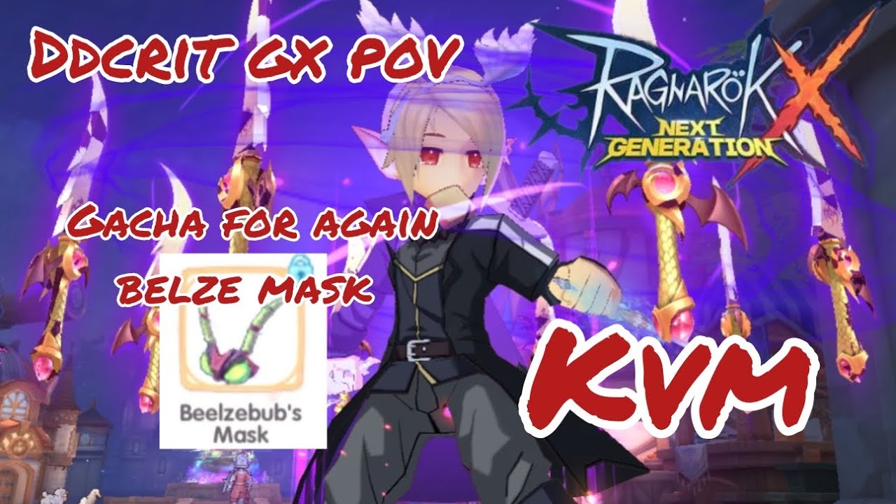 DDCrit GX POV KVM Highlights + Headgear Gacha Ragnarok X Next ...